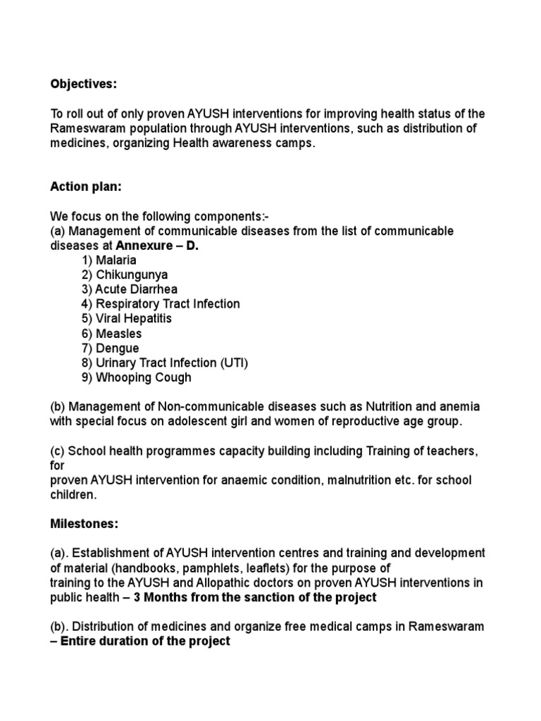 AYUSH Project Report | PDF | Public Health | Urinary Tract Infection