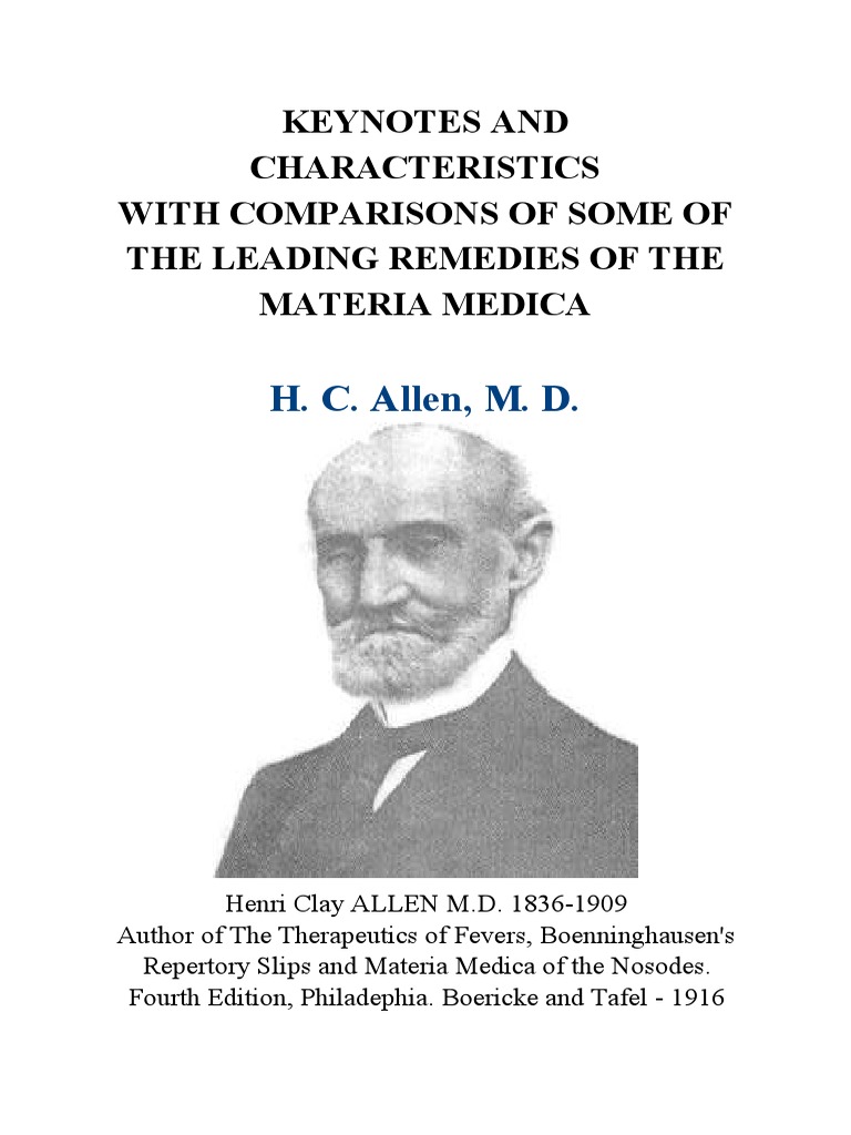 Homeopathic Remedies: Keynotes & Traits | PDF | Homeopathy | Anxiety