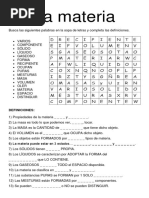 Sopa de Letras de La Fotosíntesis - 76 | PDF