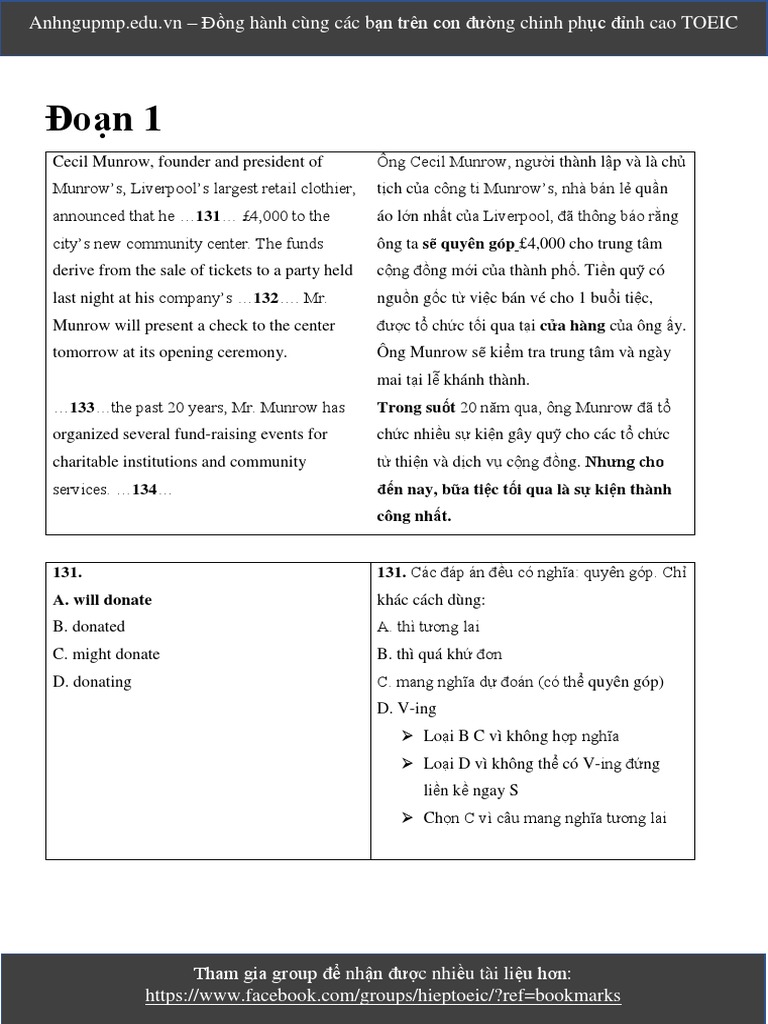 Toeic Format M I | PDF
