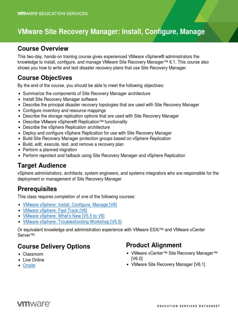 Edu Datasheet Srmicm V6 1 | PDF | Replication (Computing) | Trademark