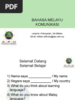 Basic Malay | PDF | Languages