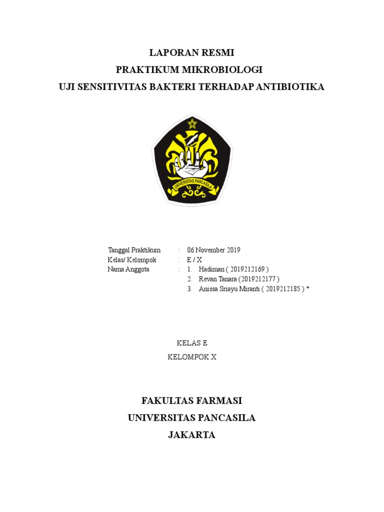 7 Lapres Antibiotik | PDF