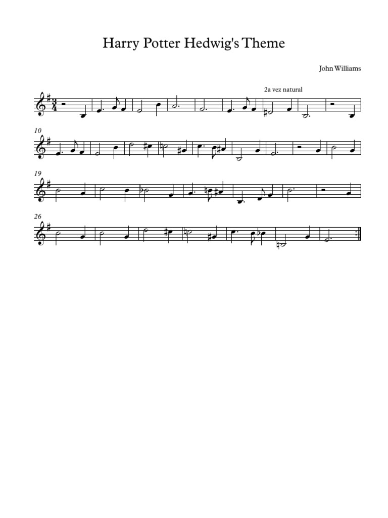 Harry Potter (Violín) | PDF