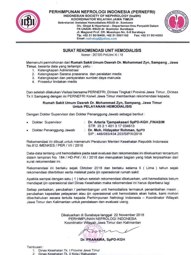 Rekom Pernefri | PDF