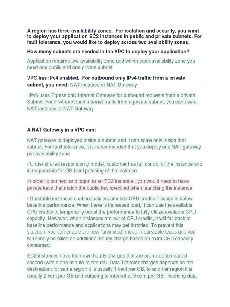 AWS Amazon Interview Question and Answers | Download Free PDF | Domain Name System | Load ...