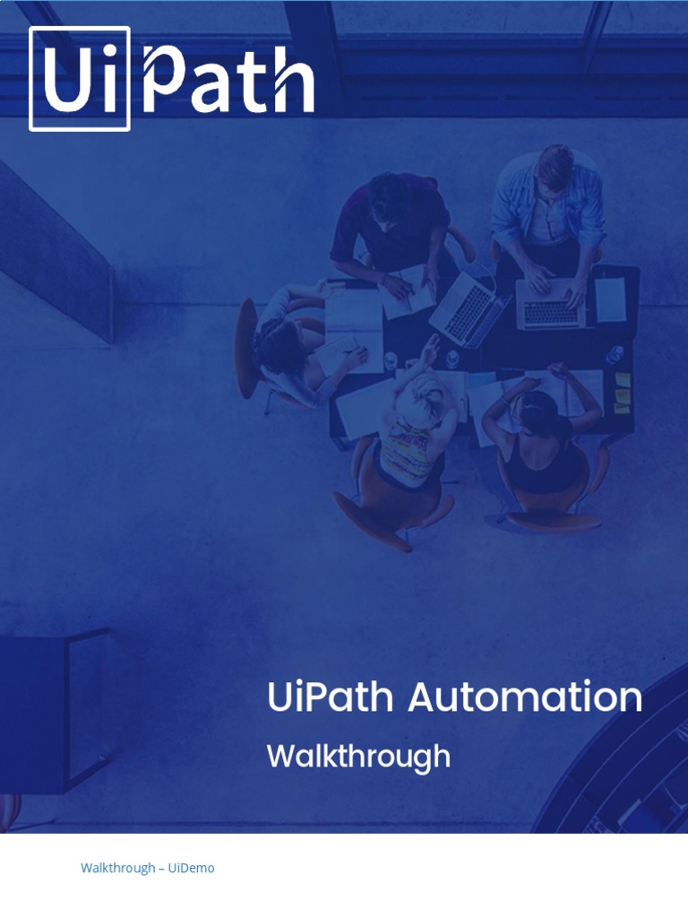 Walkthrough - UiDemo PDF | PDF | Parameter (Computer Programming) | Extensible Application ...