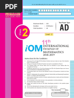 IMO Class 4 2013 Set A & B | PDF