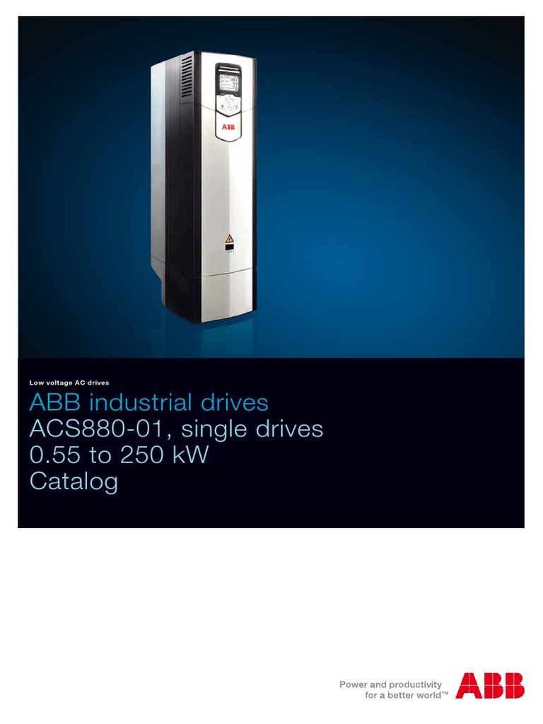 Acs880 01manual PDF | PDF | Electric Motor | Automation