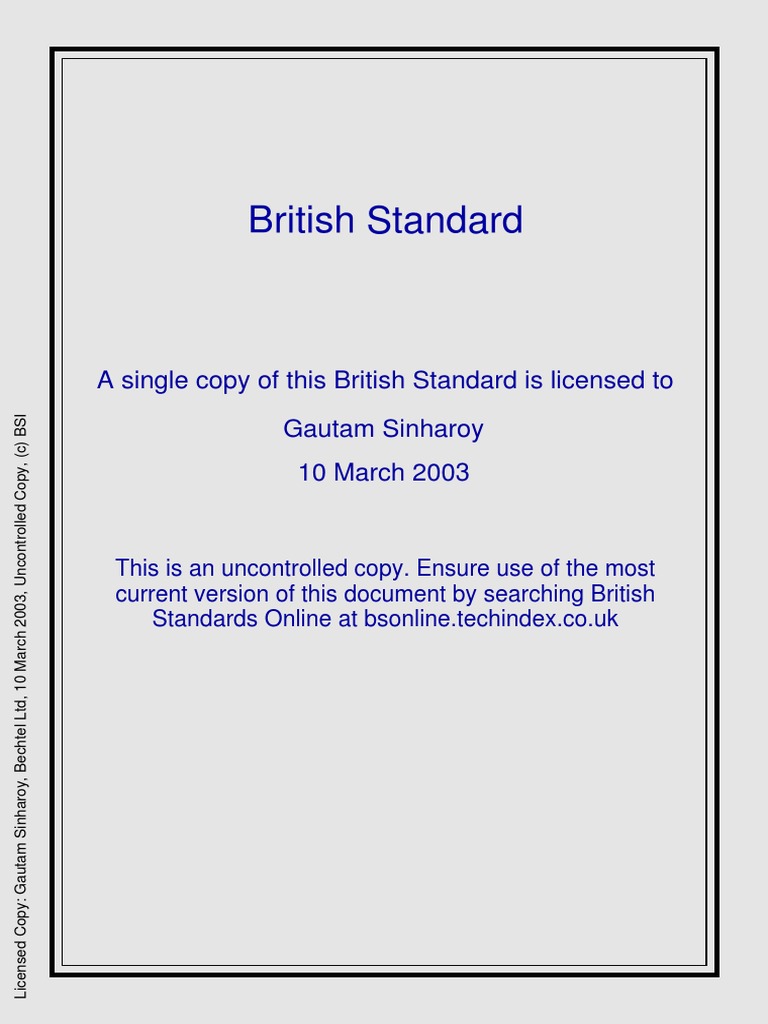 British Standard BS 6759 Overview | PDF | Written Communication | Metrology
