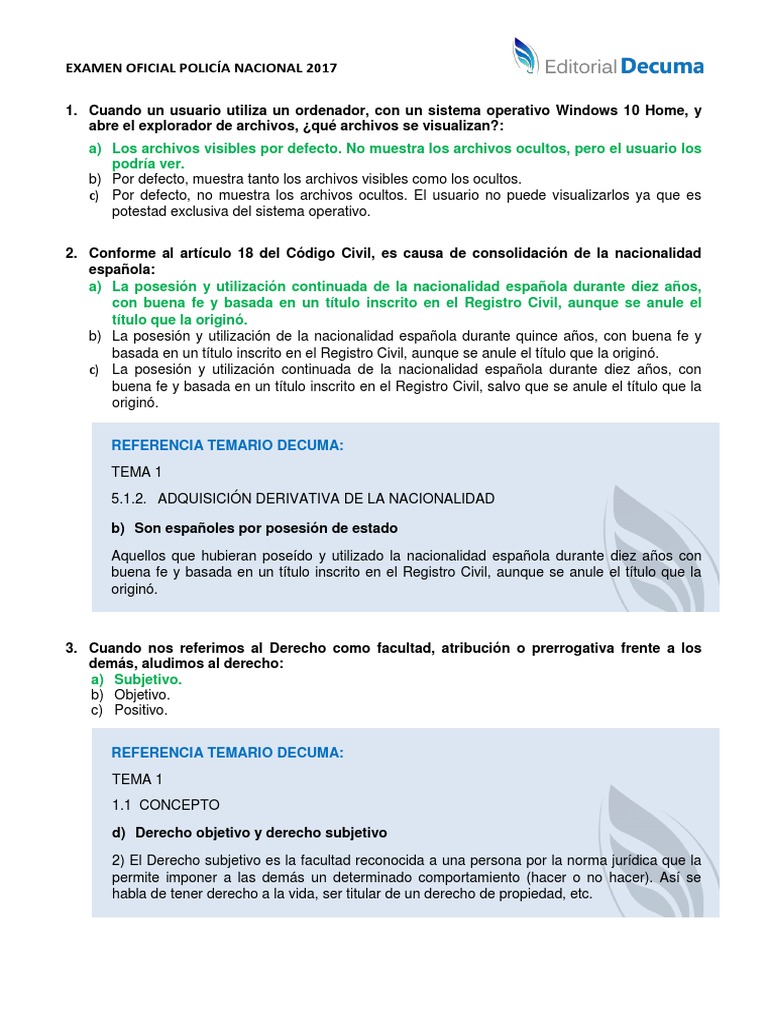 Borrador Examen PN 2017 Decuma PDF | PDF | Gobierno de españa | Red privada virtual