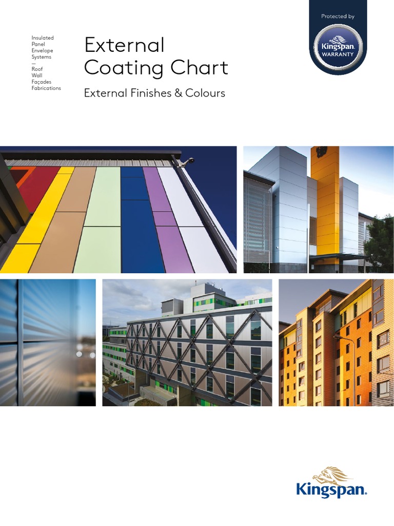 Kingspan Insulated Panel Colors | PDF | Corrosion | Color