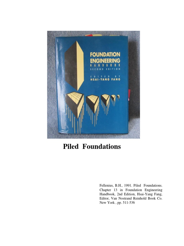 Foundation Engineering Handbook Chapter 13 PDF | PDF