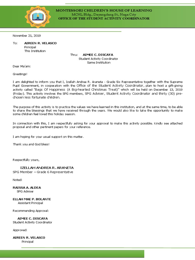 Xmas SPG Project Proposal 2019 | PDF