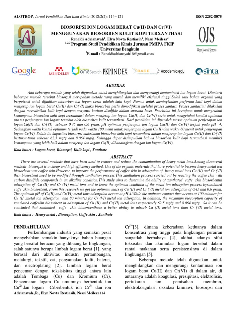 Logam Berat Cu | PDF