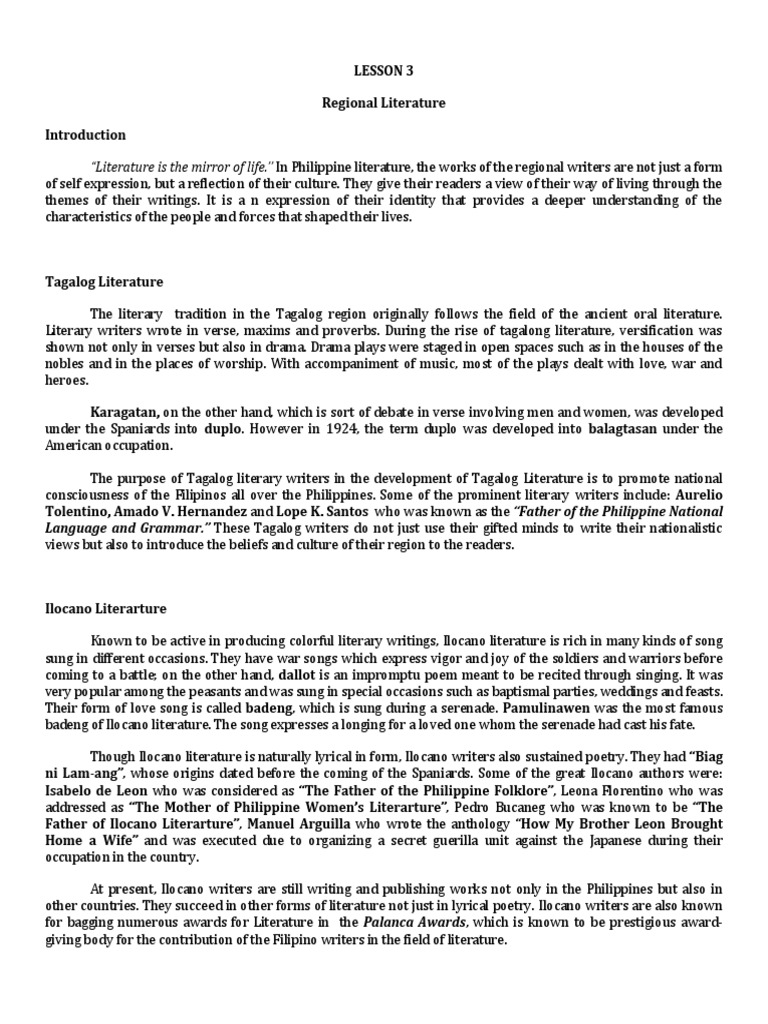 Lesson 3 | PDF | Poetry