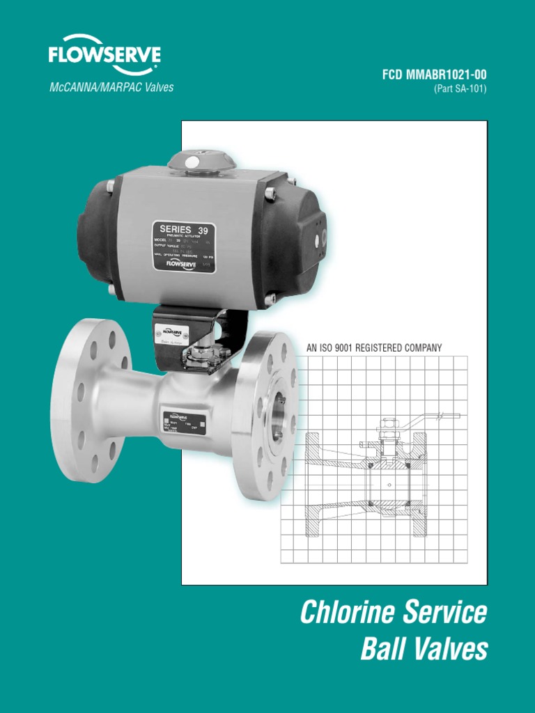 Flowserve Ball Valve MC PDF | PDF | Valve | Chlorine
