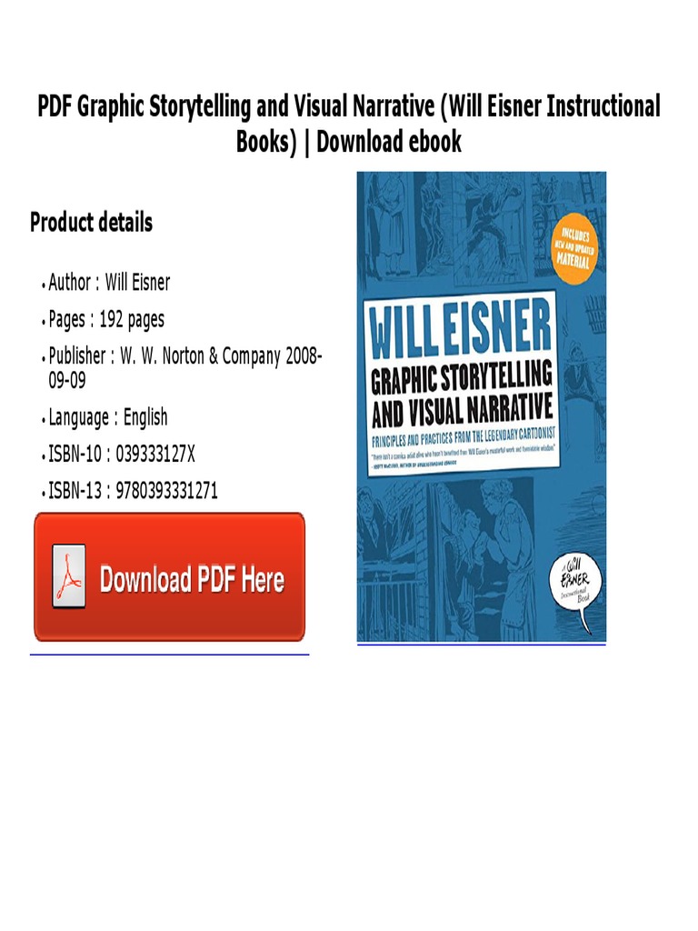 Graphic Storytelling and Visual Narrative Will | PDF | Books | E Books