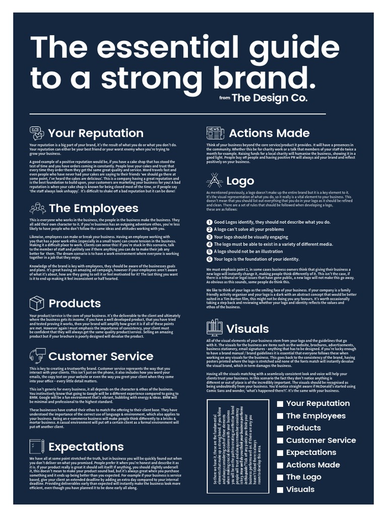 TDC Essential Brand Guide | PDF | Logos | Brand