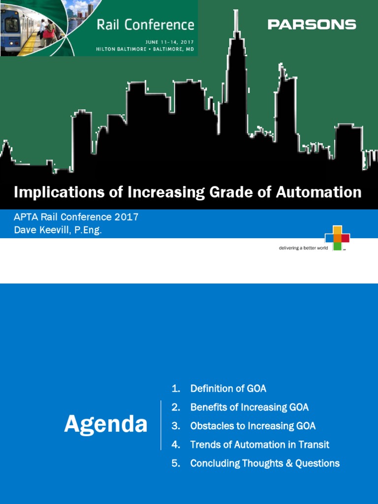 Grade of Automation | PDF | Automation | Train