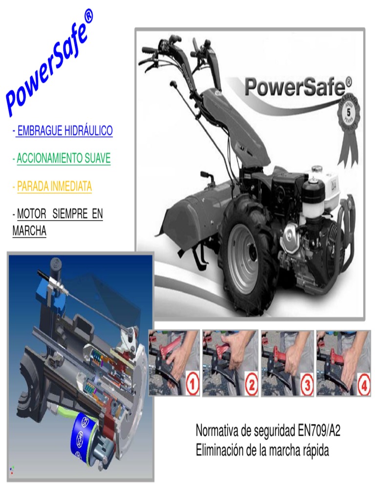 Manual de Embrague PowerSafe BCS | PDF | Embrague | Tornillo