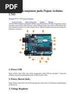 Gambar Arduino Uno Beserta Penjelasan Fungsi Bagian | PDF