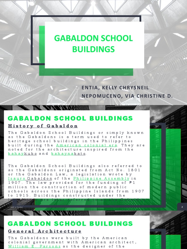 Gabaldon Schools | PDF