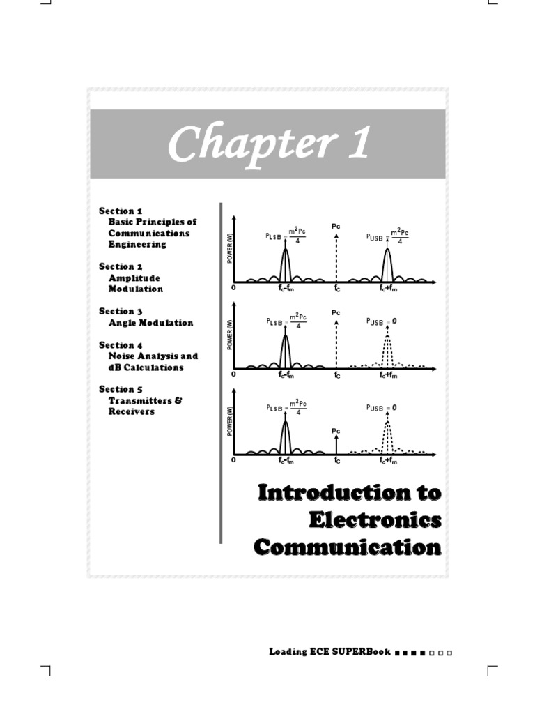 Introduction to Electronics Communication | PDF | Modulation | Hertz