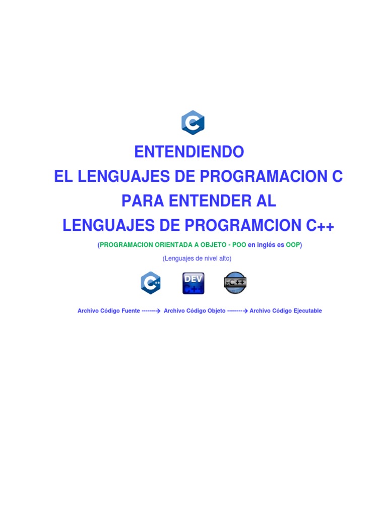 Entendiendo El Lenguaje C | PDF | Lenguaje de programación ...