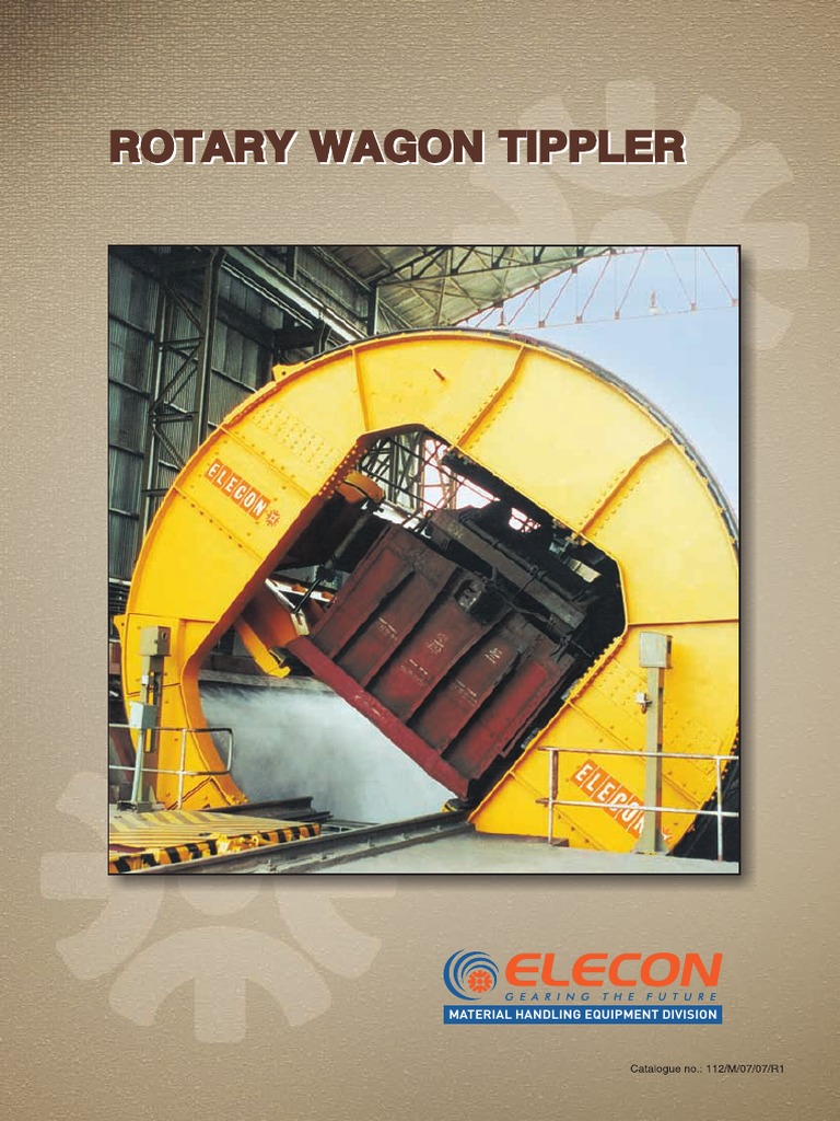 Elecon Mhe Wagon Tippler Catallogue | PDF | Manufactured Goods ...