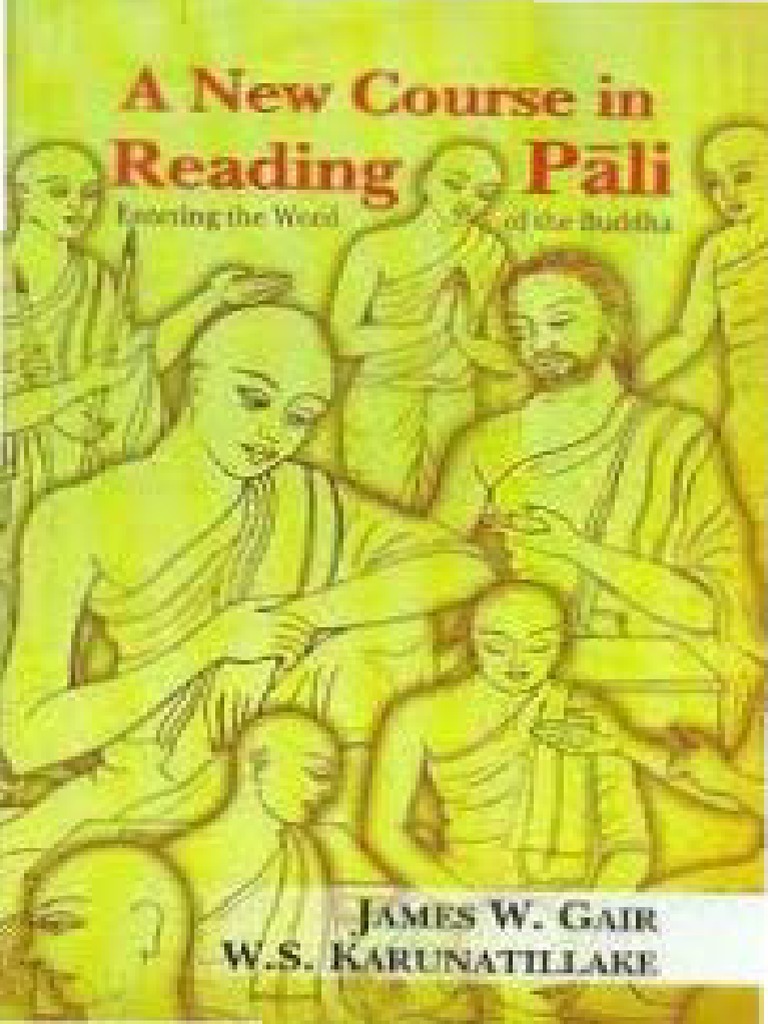 New Course in Reading Pali - James W Gair & W S Karunatillake - OCR ...