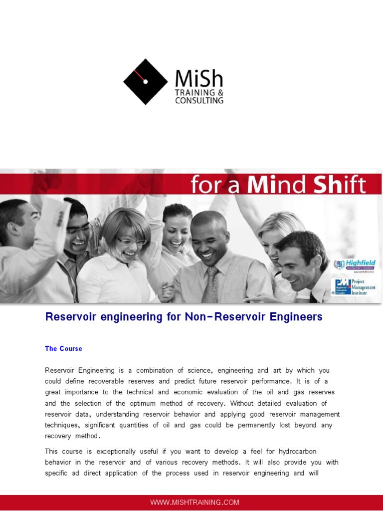 Reservoir Engineering Course Overview | PDF | Petroleum Reservoir ...