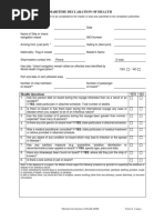 FAL FORM 4 Crew's Effects Declaration | PDF