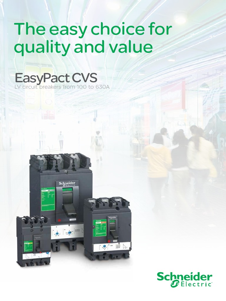 EasyPact CVS Brochure-2013 | PDF | Electric Power | Electrical Components