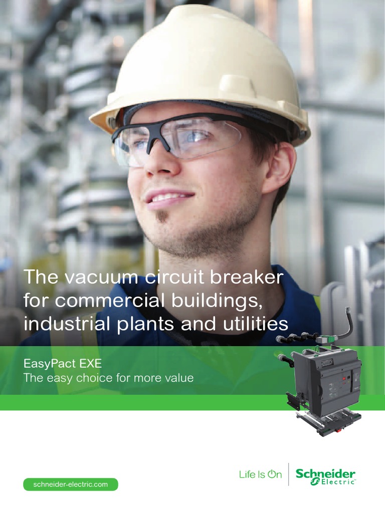EasyPact EXE Vacuum Circuit Breaker | PDF | Switch | Electrical Connector