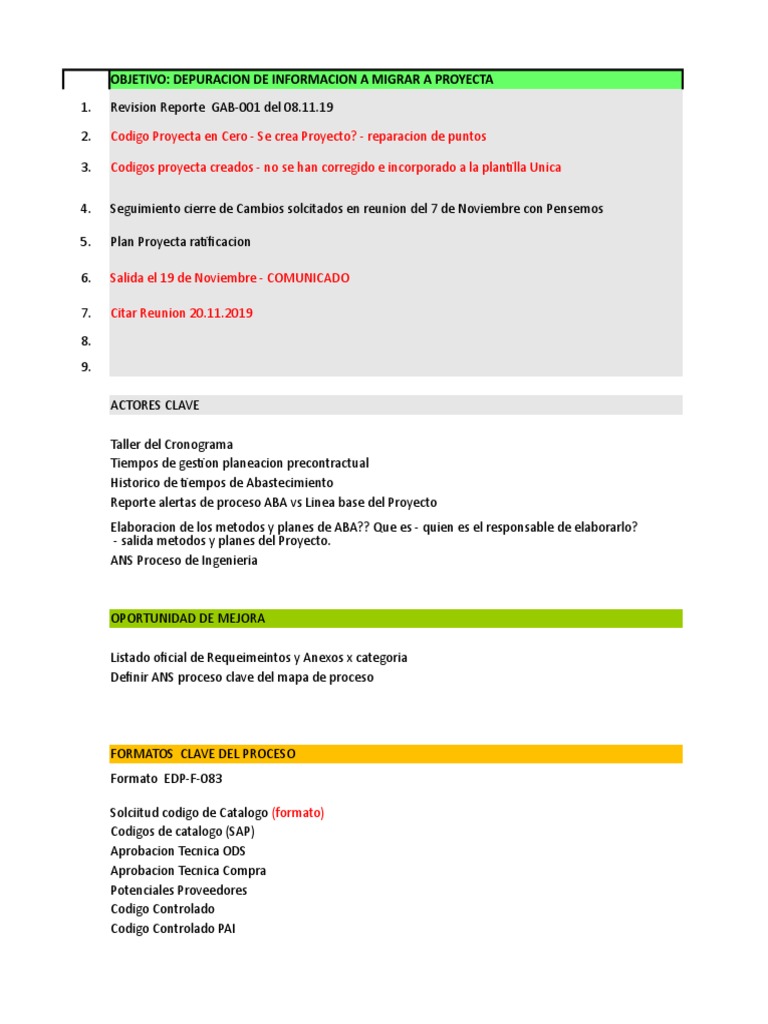 PDT - Proyecta | PDF | Logística | Presupuesto