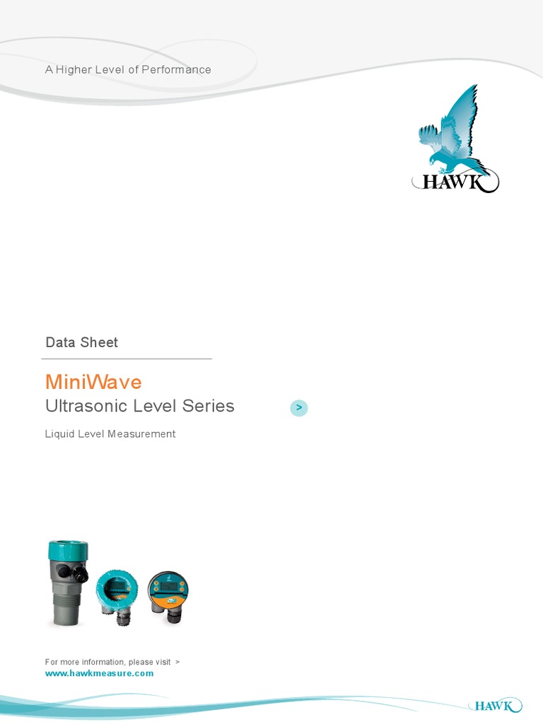E-MiniWave Ultrasonic Level Series Data Sheet v3 | PDF | Electronics ...