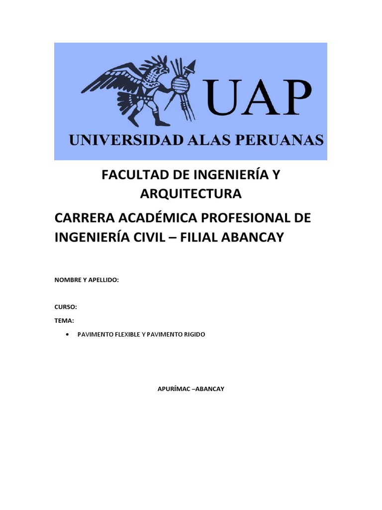 Caratula Uap | PDF