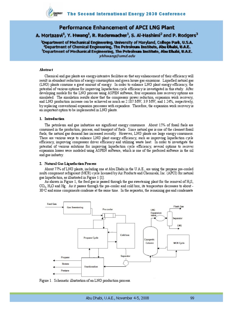 APCI Process | PDF | Liquefied Natural Gas | Propane