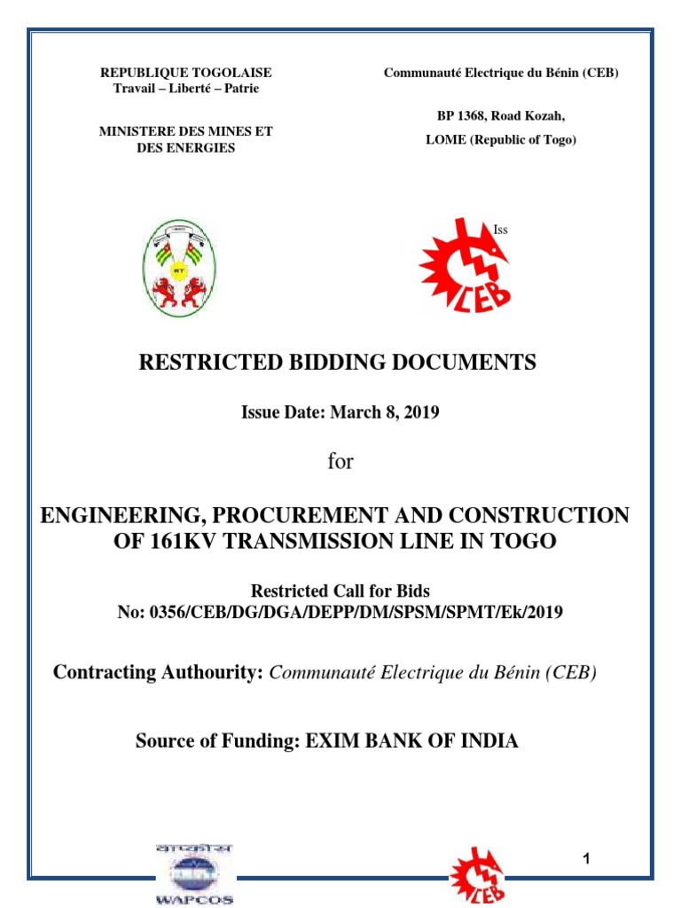 Tender Document | PDF | Specification (Technical Standard) | Business