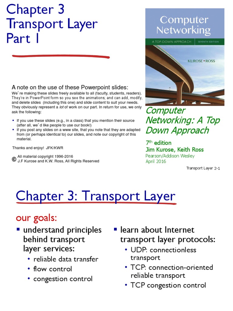 Chapter - 3 - V7.01 Part 1 | PDF | Internet Protocols | Port (Computer ...