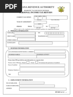 DT 0107 Monthly Paye Deductions Return Form v1 2 PDF | PDF | Taxation ...