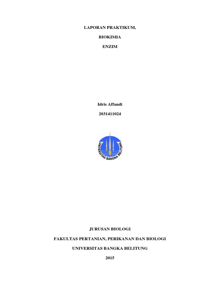 Laporan Praktikum Enzim | PDF