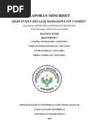 Contoh Format Mini Riset Unimed Bahasa Indonesia | PDF | Karier ...