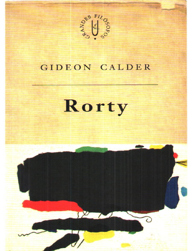 Rorty - Gideon Calder | PDF