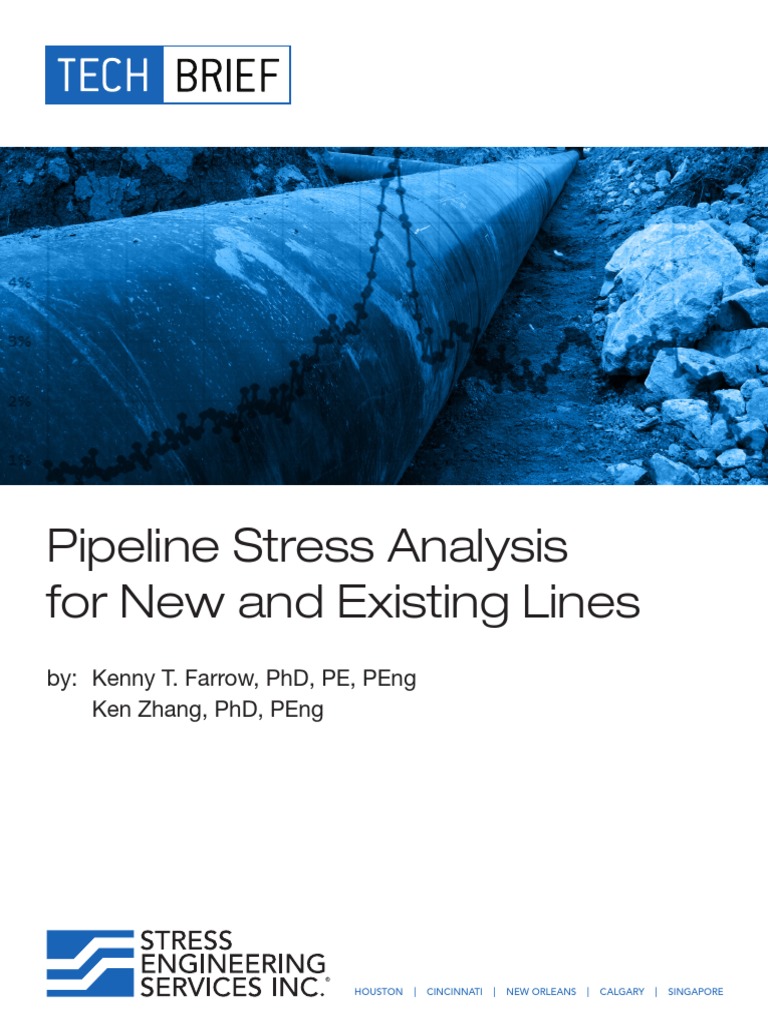 Pipeline Stress Analysis For New and Existing Lines | PDF | Pipeline ...