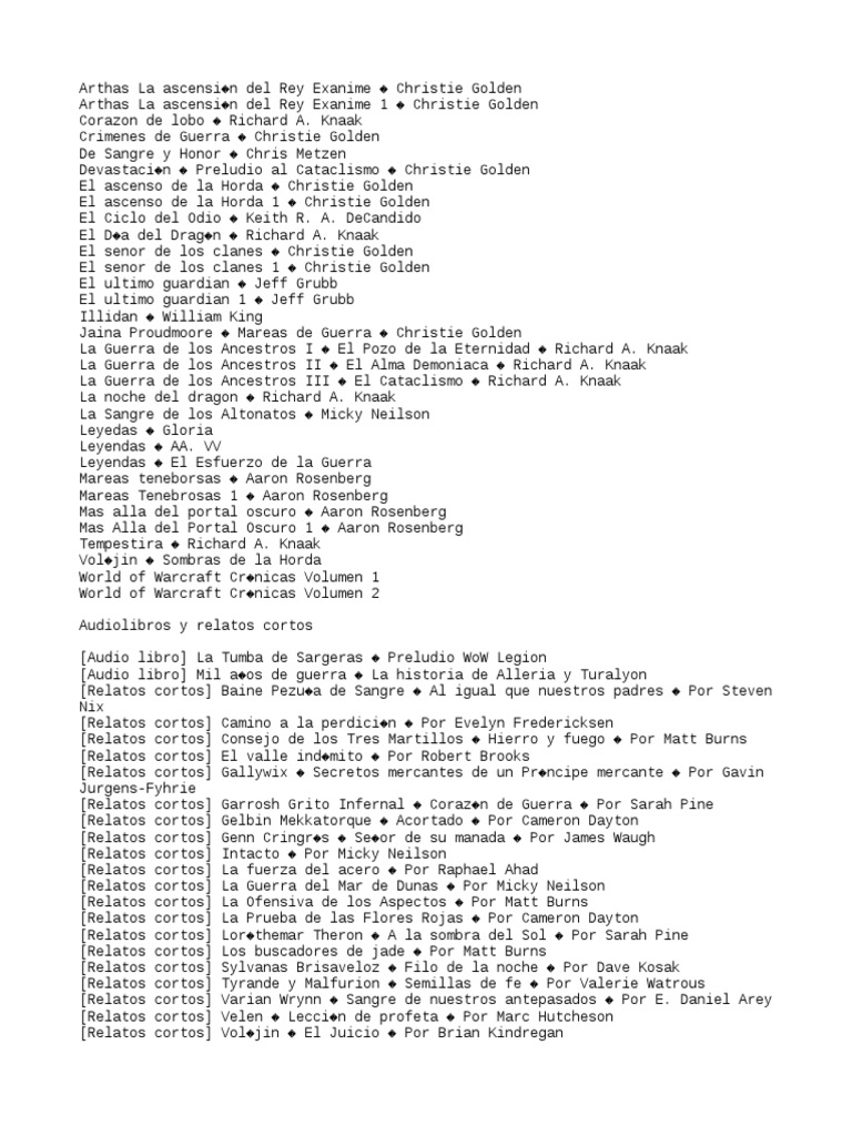 Wow | PDF | Blizzard Entertainment | Warcraft