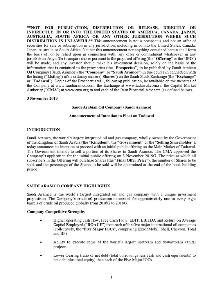 Saudi Aramco | PDF | Oil Refinery | Oil Reserves