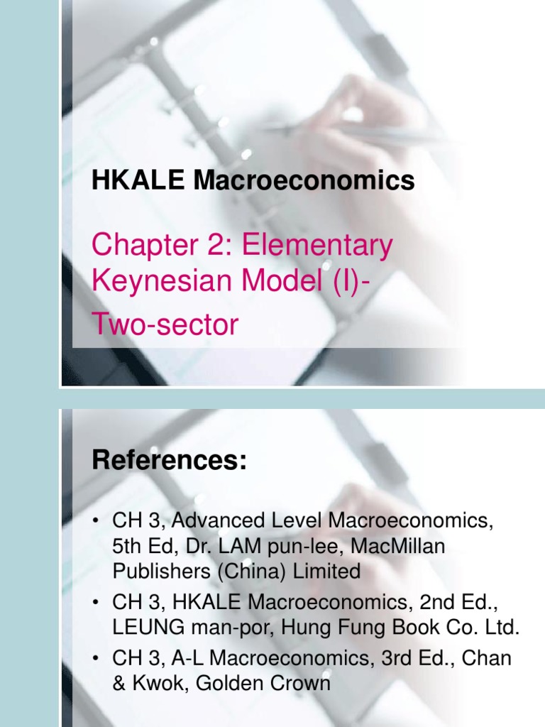 Keynesian Two-Sector Model Basics | PDF | Fiscal Multiplier | Saving
