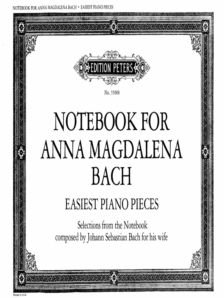 Anna Magdalena Bach | PDF